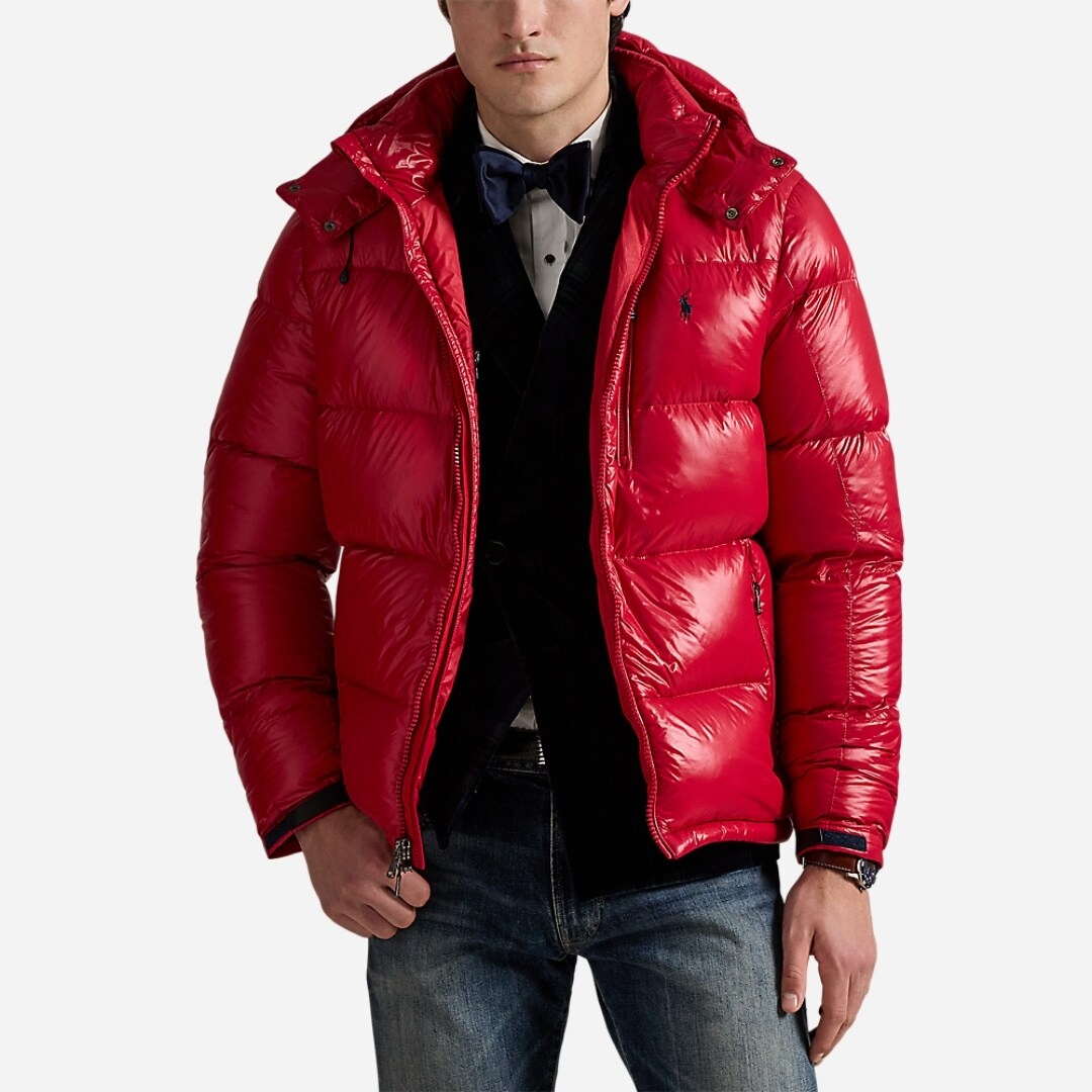 The Gorham Glossed Down Jacket - Rl 2000 Red Glossy | Polo Ralph Lauren