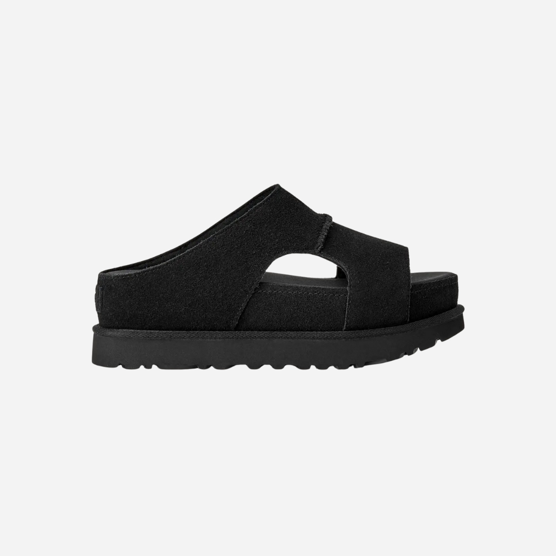 W Goldenstar Hi Cutout Slide - Black | UGG